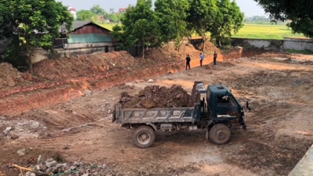 Xã Ngọc Vân xây dựng lớp học 3 tầng trường THCS