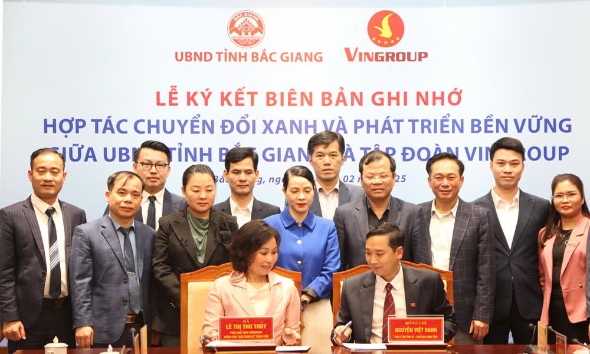 Bac Giang and Vingroup sign cooperation agreement to promote green ...